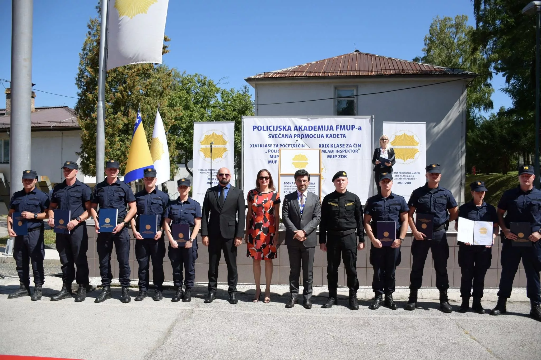 Policijska akademija FMUP-a: Federacija BiH od danas bogatija za 277 ...
