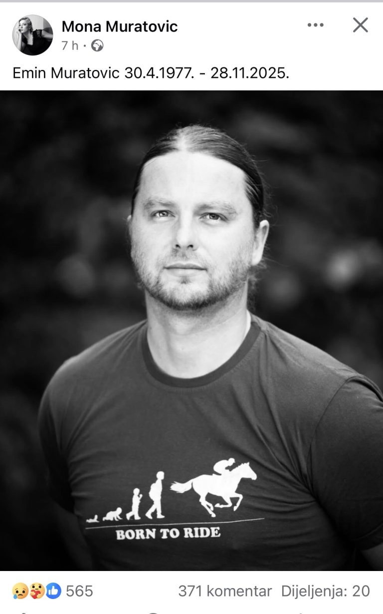 PREMINUO EMIN MURATOVIĆ (1977–2025): OTIŠAO ČOVJEK KOJI JE OSTAVIO ...
