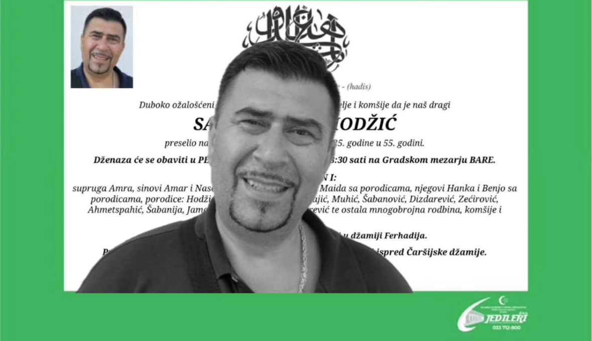 Poznati datum i mjesto dženaze harmonikašu Samiru Hodžiću - Senzacija